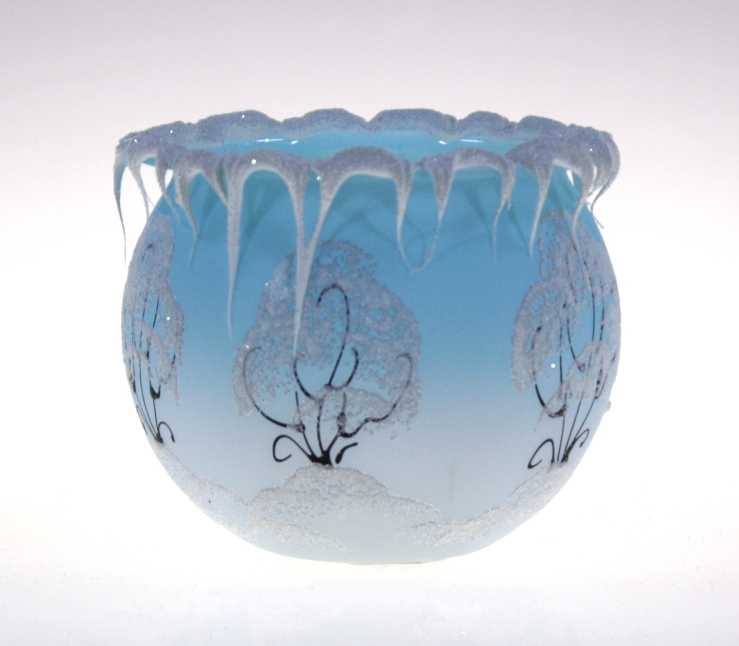 svícen „kalich“ 10 cm « Sklárna Annín E-shop